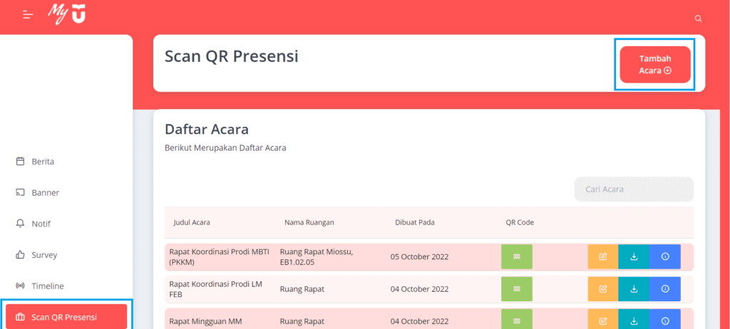 Panduan Membuat QR Code Presensi My TelU - IT Service Desk Panduan Membuat QR Code Presensi My TelU - IT Service Desk